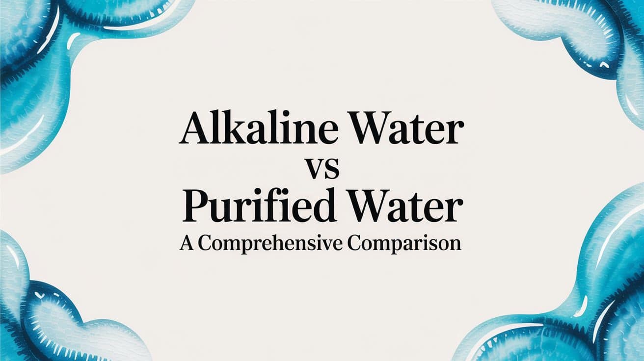 Alkaline Water Vs Purified Water: A Comprehensive Comparison