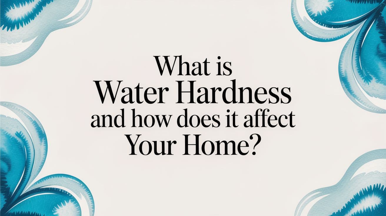 What Is Water Hardness and How Does It Affect Your Home?